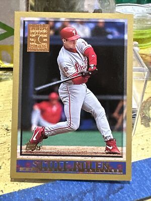 Vtg 1998 Topps *Minted In Cooperstown* #25 SCOTT ROLEN RC Phils MLB HOF ...