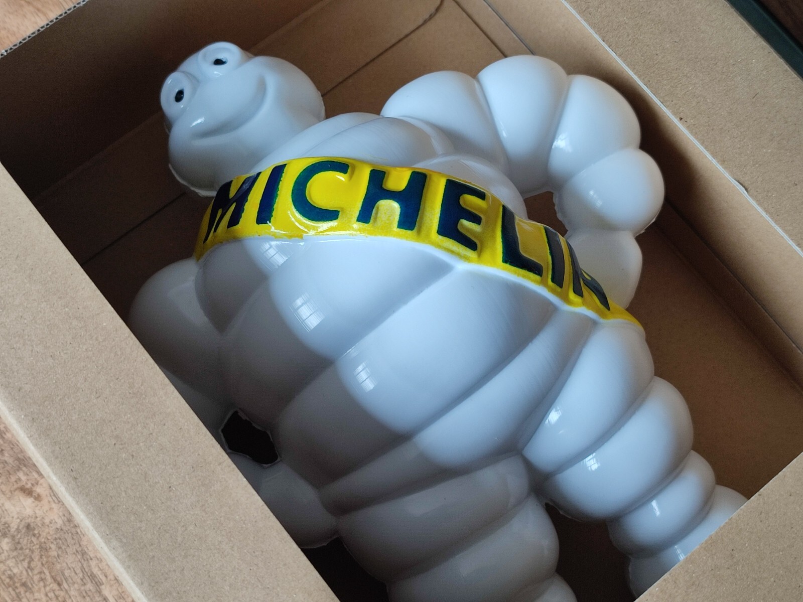 Michelin Man Figure - 12" tall (31cm) - Bib - Bibendum - Man Cave ...