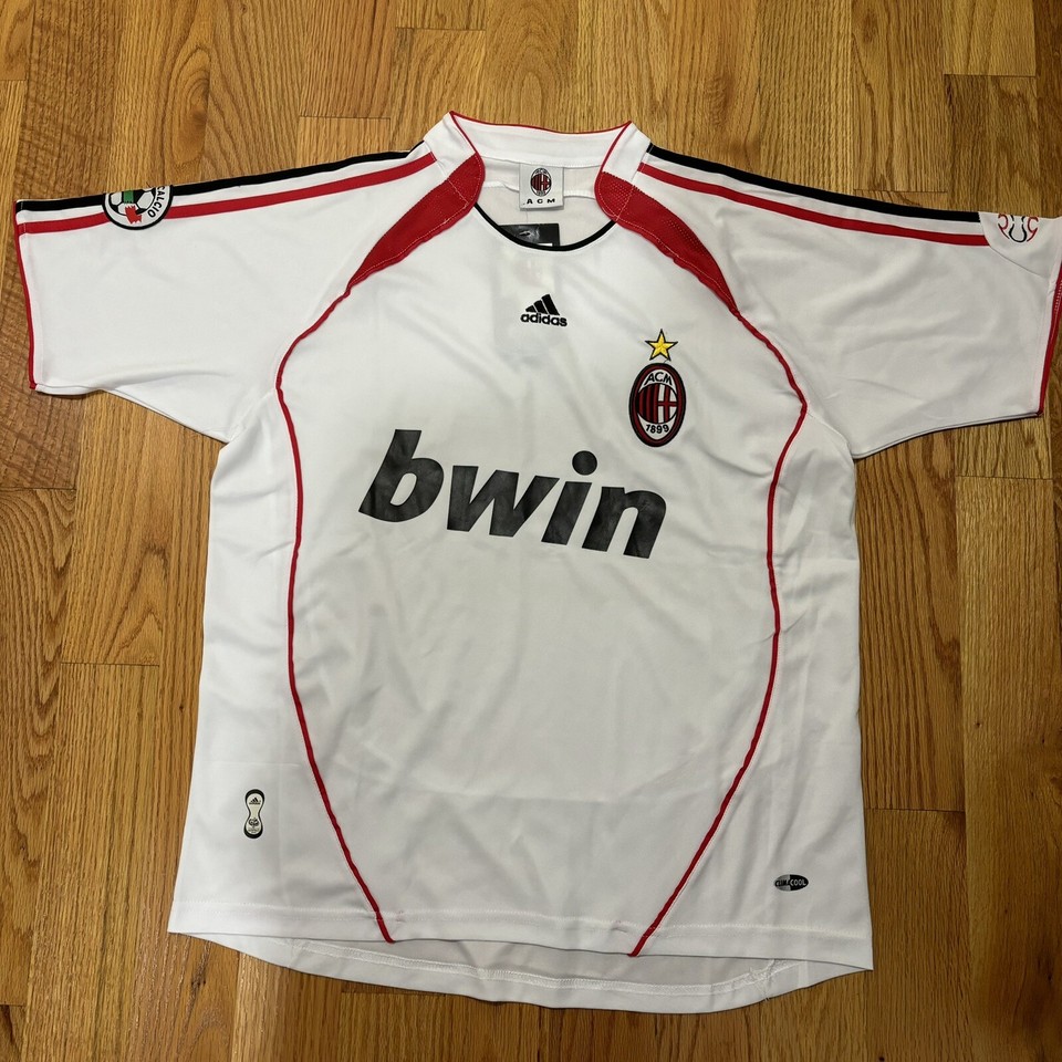 NEW Adidas Real Madrid Football Club FC Bwin.com ACM Jersey Shirt ...