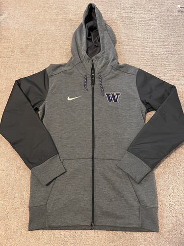 Nike University of Washington Huskies Jacket NCAA UW Mens Small Dri-Fit ...