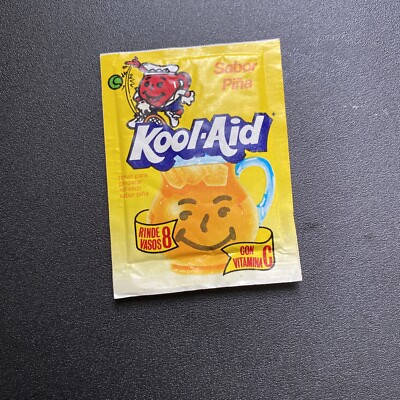 Extremely Rare Kool Aid Packet Mexico Vintage Pineapple Flavor | eBay