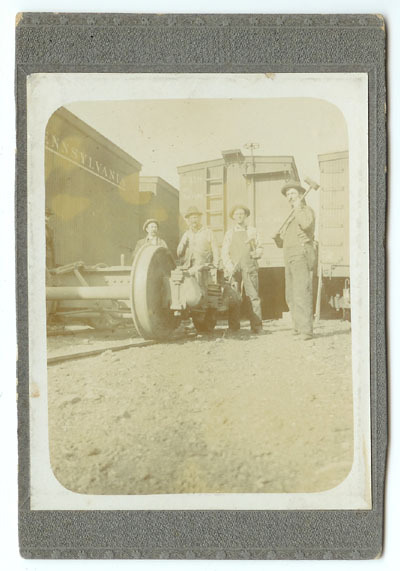 RARE RAILROAD TRANSPORTATION OCCUPATIONAL: Railroad Gandy Dancers ...