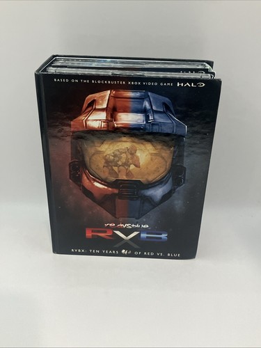 Halo RVBX: Ten Years of Red Vs Blue (DVD, 2012, 14-Disc Set), Clean ...