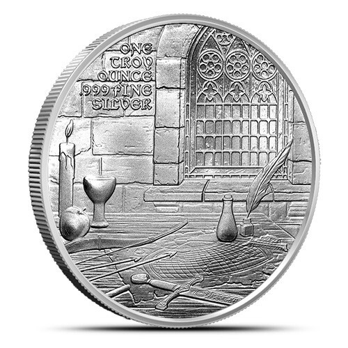 Robin Hood Medieval Legends Series #1 1oz Fine Silver Round Coin w ...