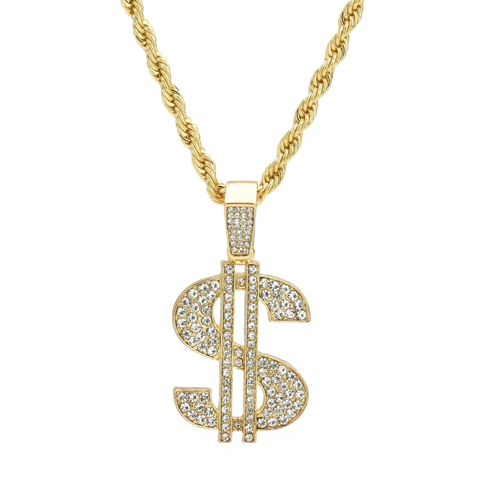 Gold Chain Money Sign