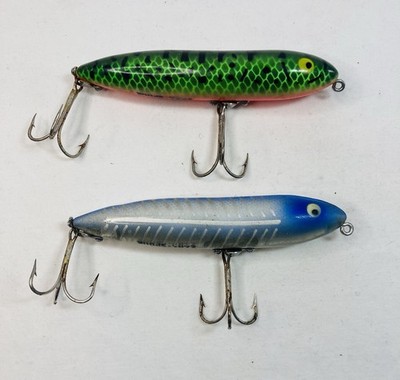 2 Original Heddon Zara Spook topwater crankbait lures Fishing Lure | eBay