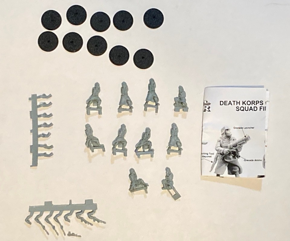 Forgeworld DEATH KORPS of KRIEG Infantry Firing. OOP Rare Resin ...