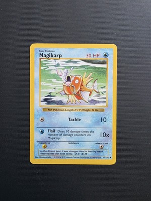 Magikarp 35/102 Shadowless Base Set Pokemon | eBay