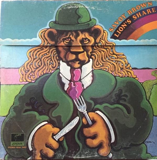 Savoy Brown Lion's Share LP 1972 Parrot British Blues Rock Kim Simmonds ...