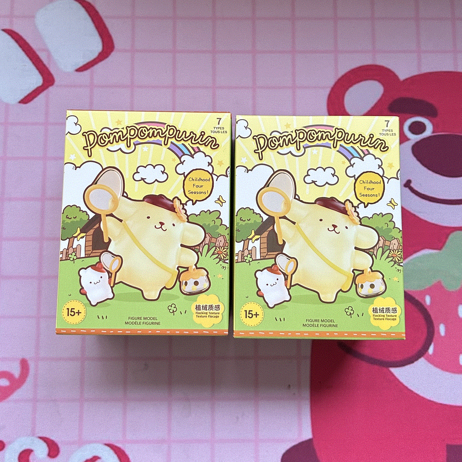 MINISO Sanrio Pompompurin Childhood Seasons Series Confirmed Blind Box ...