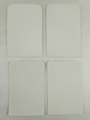 Set of 4 Trading Card Dividers White Separators Magic The Gathering | eBay