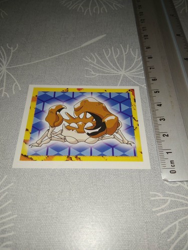 TOPPS Pokemon Nintendo 1999 Merlin sticker # 99 Krabboss / Kingler | eBay