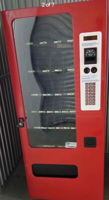 used vending machine red USI 3053 | eBay