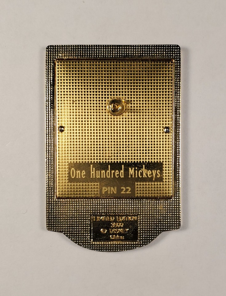 One Hundred Mickeys Pin Series (MM 022) - Blue Mickey LE 3500 | eBay