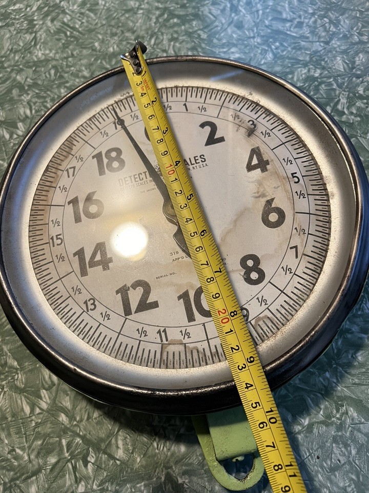 Detecto Hanging Scale - Farm decoration AWESOME . Vintage | eBay