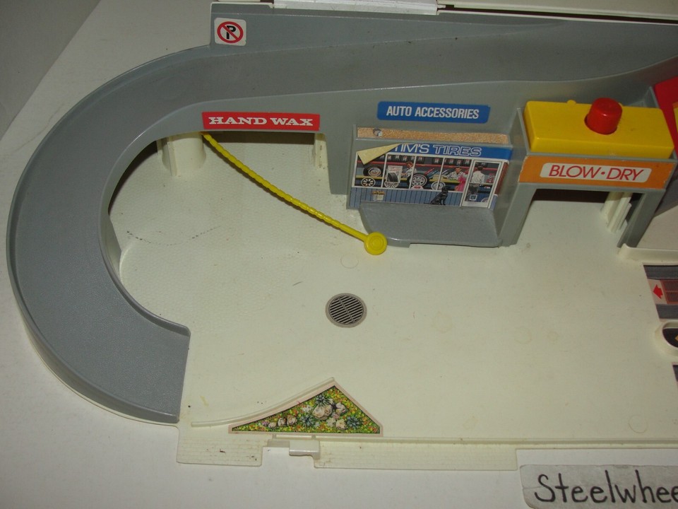 Vintage Hot Wheels Sto & Go Car Wash Service Station Playset Mattel ...