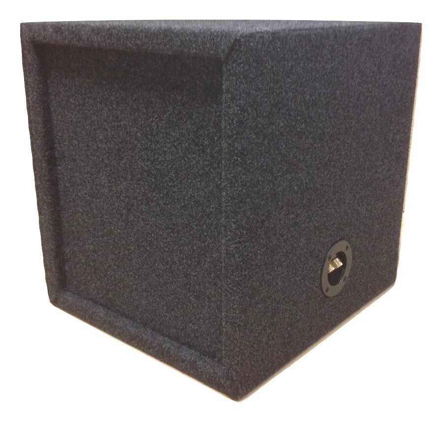 Sealed / Recessed Sub Box for 1 12" s12d Kicker Solobaric round sub | eBay