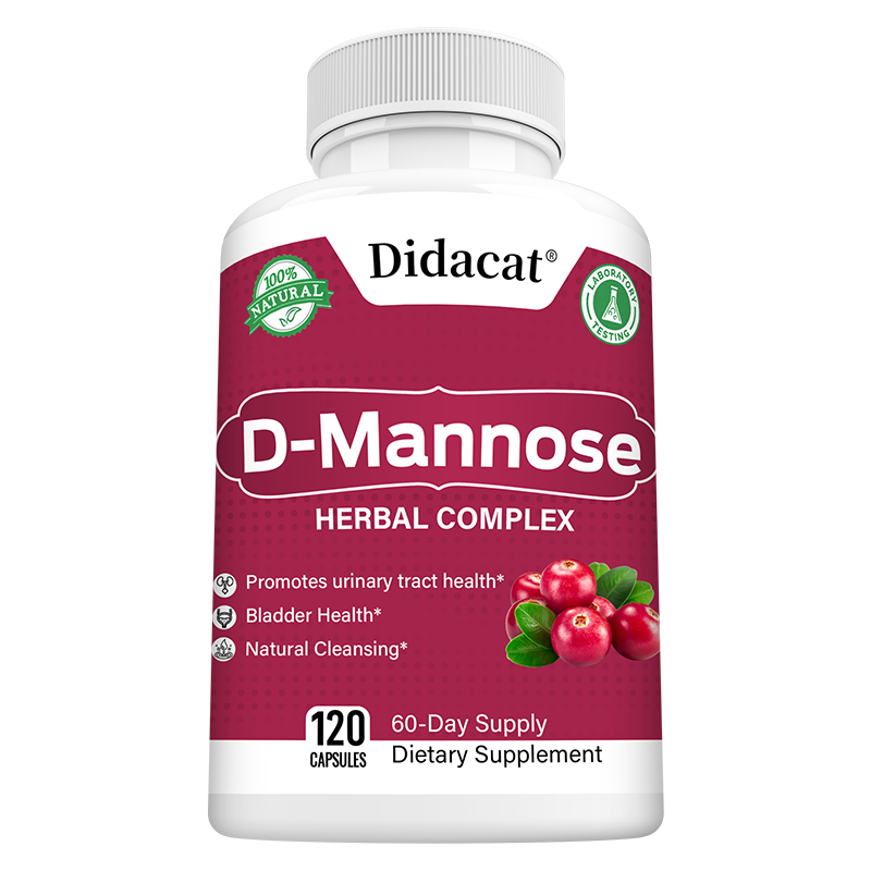 D-Mannose Herbal Compound Capsules - Maintain Urinary System Health-120 ...
