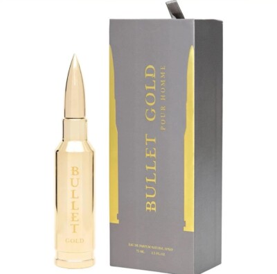 Bullet Gold Pour Homme By Bharara 2.5 oz/75ml Edp Spray For Men New In ...