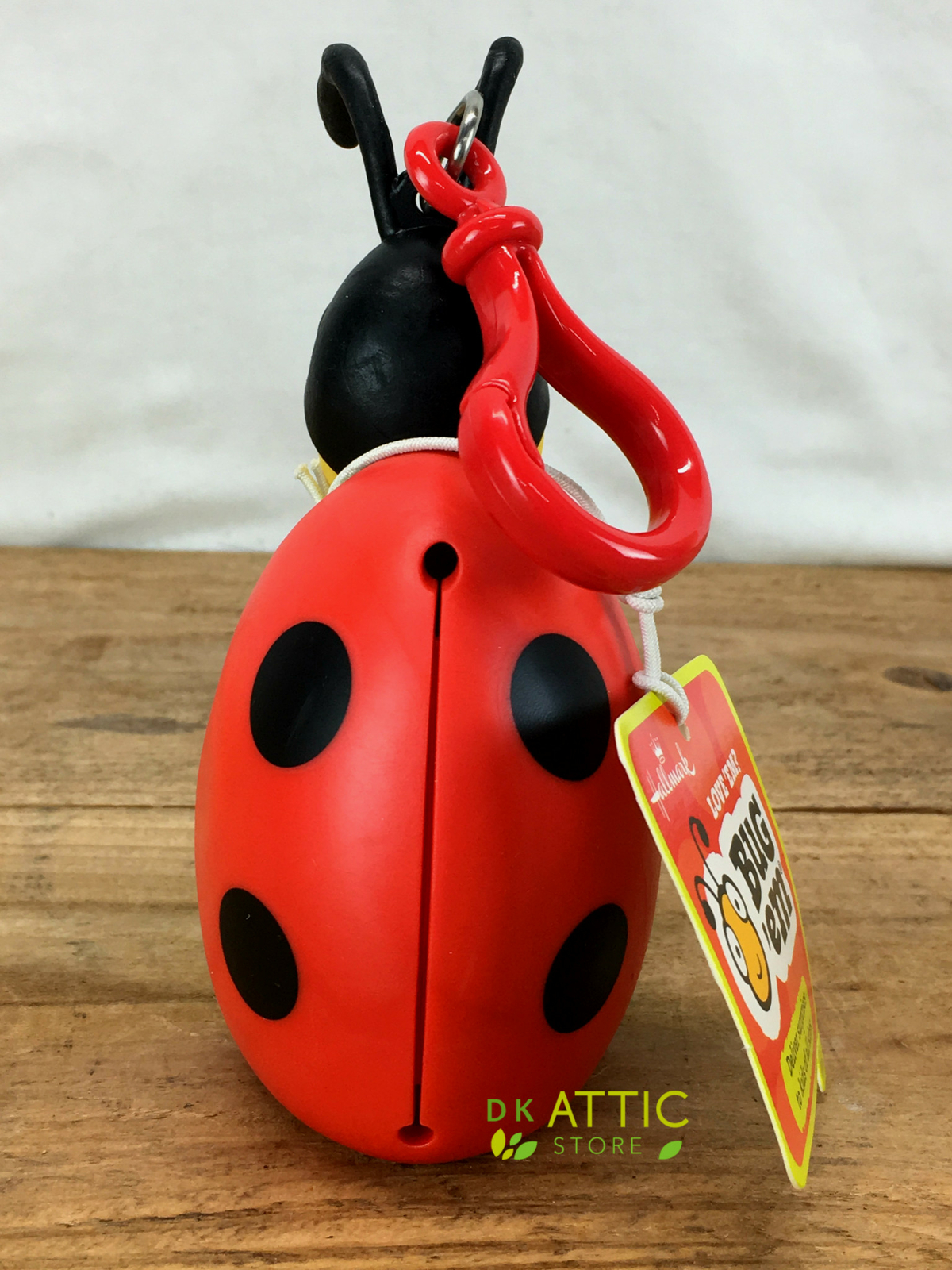 Hallmark Bug'em Lady Bug Squeeze Open Pouch Reusable Gift Bag ...