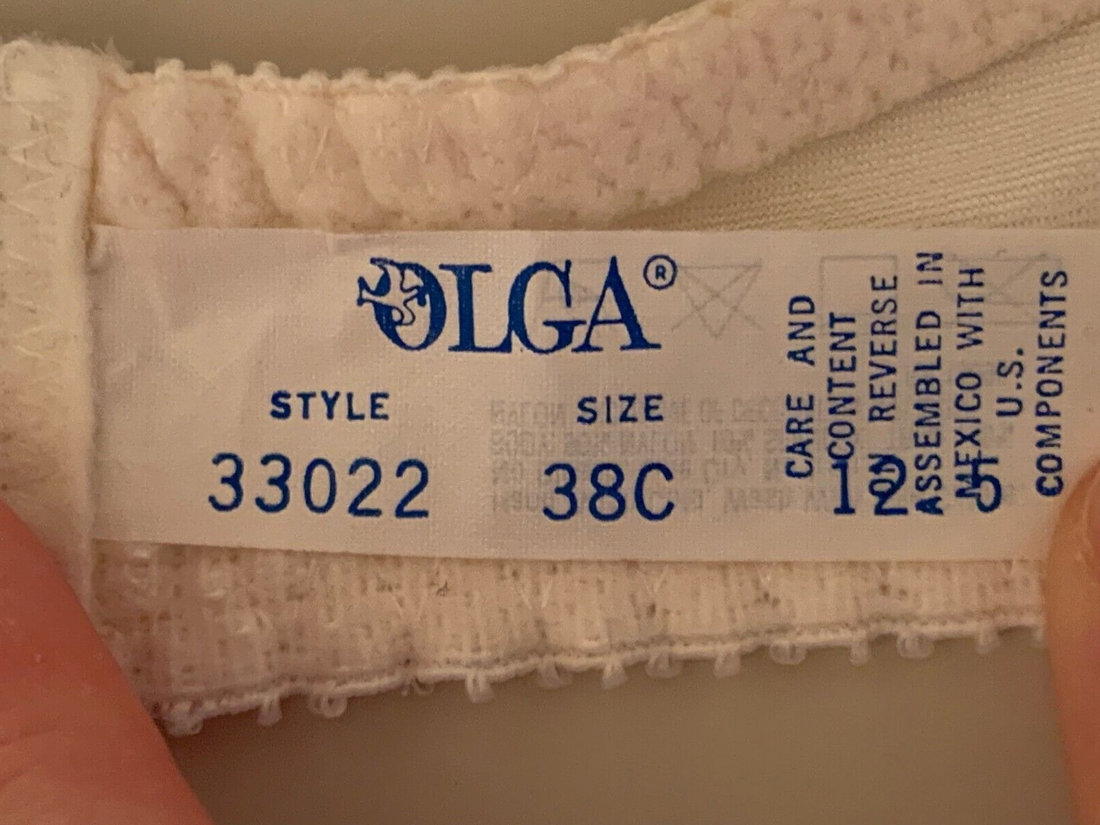 VINTAGE OLGA ~ IVORY ~ BODYSATIN STRETCH SEMI SHEER… - Gem