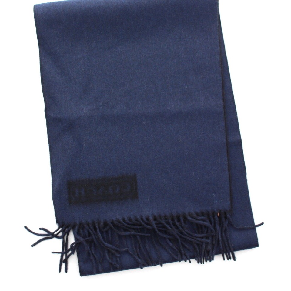 Coach Men's Scarf Cashmere Signature Logo Two Tone Fringe 84080, $198 ...