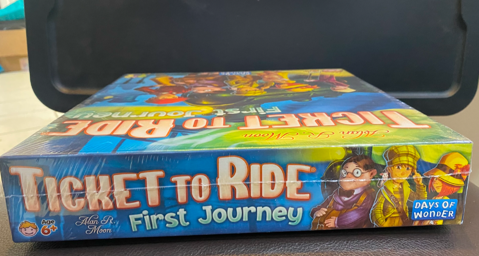 Ticket to Ride First Journey Board Game Days of Wonder New Card Deck ...