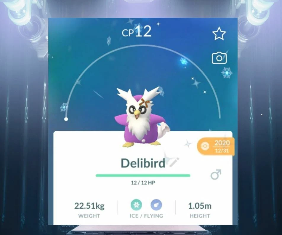 Shiny Delibird