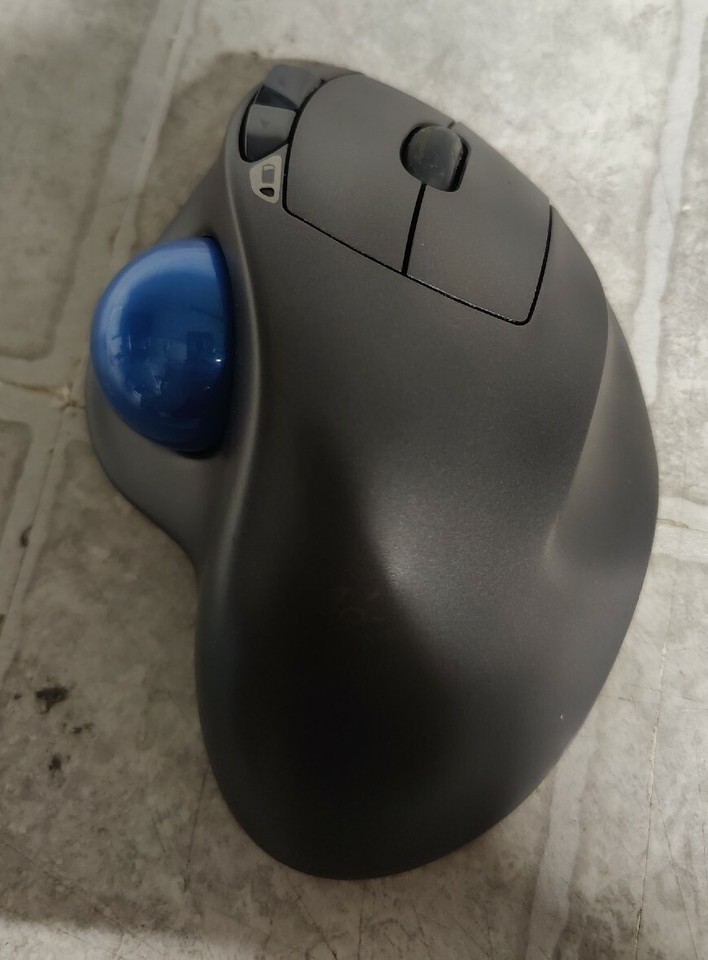Logitech M570 Wireless Trackball Mouse w/ USB Receiver NO BATTERY | eBay