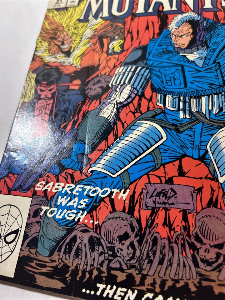 The New Mutants #91 (Marvel 1990) Rob Liefeld Comic MCU Deadpool 3 ...