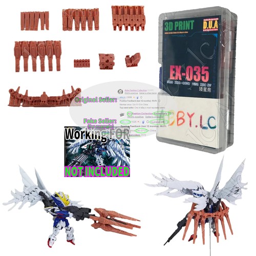 for MGSD Wing Zero EW Twin Buster Rifle Anubis Drei Zwerg Buster ...