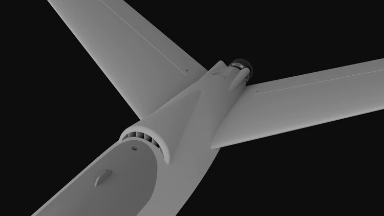 3D Printed Remotely piloted aircraft fixed-wing 2 Meter Titan Avenger ...