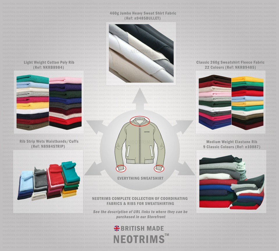 Rib Knit Fabric,Sweatshirt Ribbing Material Cuffing Waistband,Stretch ...