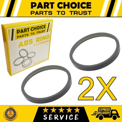 2X REAR DISCS ABS MAGNETIC PICKUP TONE RING Fits PEUGEOT 3008 5008 | eBay