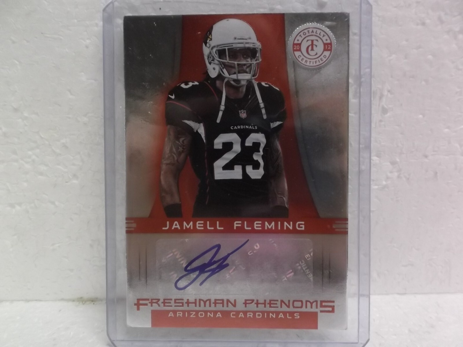 2012 TOTALLY CERTIFIED REO JAMELL FLEMING AUTOGRAPH RC SEE SCANS HNT | eBay
