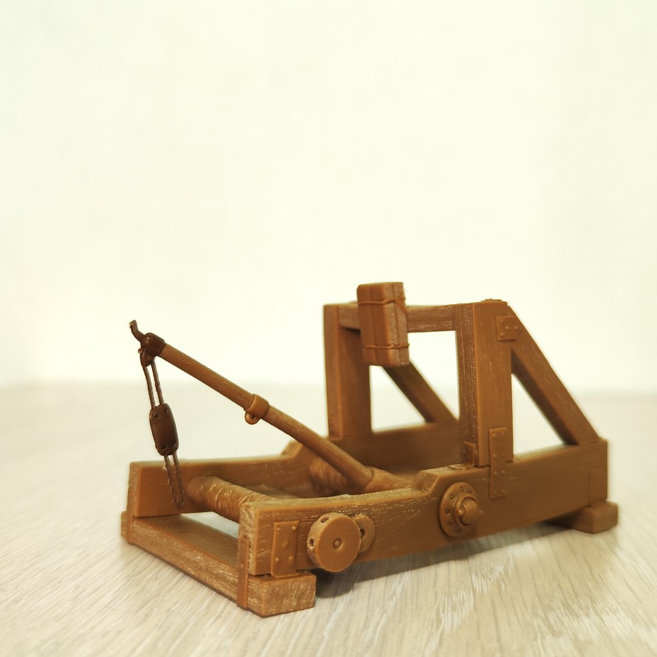 Hobby Bunker Toy Soldiers Roman Siege Weapon Onager Scale 1/32 New ...