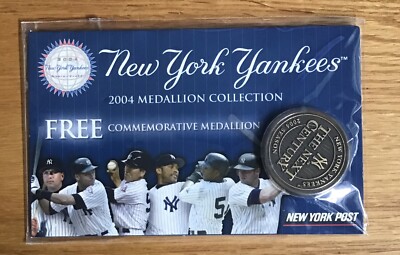 2004 New York Yankees Medallion By New York Post | eBay