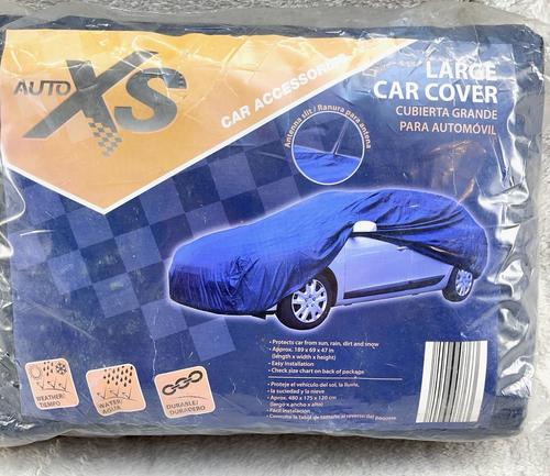 Auto XS Sz Large Outdoor Car Cover All Weather Antenna Slit 189x69x47 ...