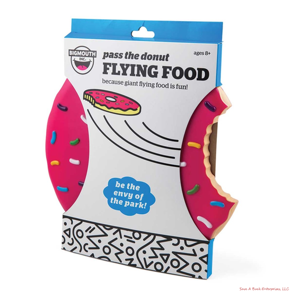 The Donut Flying Disc - Flying Patry Dessert Food - Frisbee Beach Fun ...