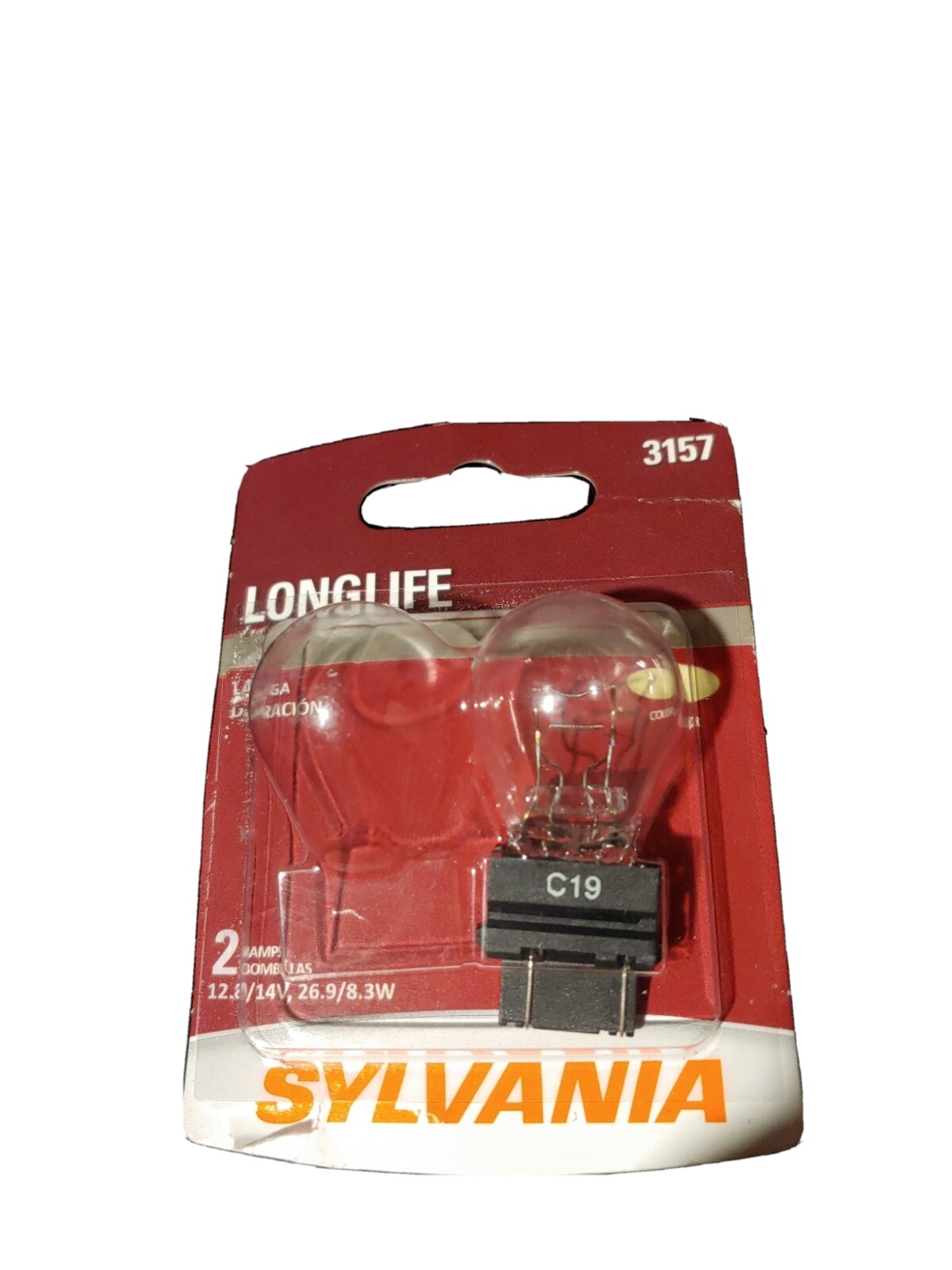 LOT OF (1) Sylvania 3157LL (Long Life) Halogen Auto 1 Bulb Open Box | eBay