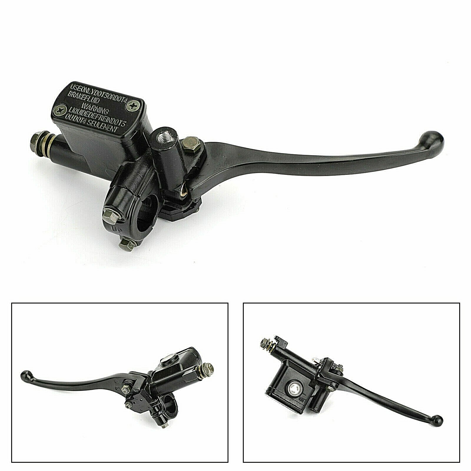 Scooter Front Brake Master Cylinder Lever Brake Light Switch GY6 50cc ...