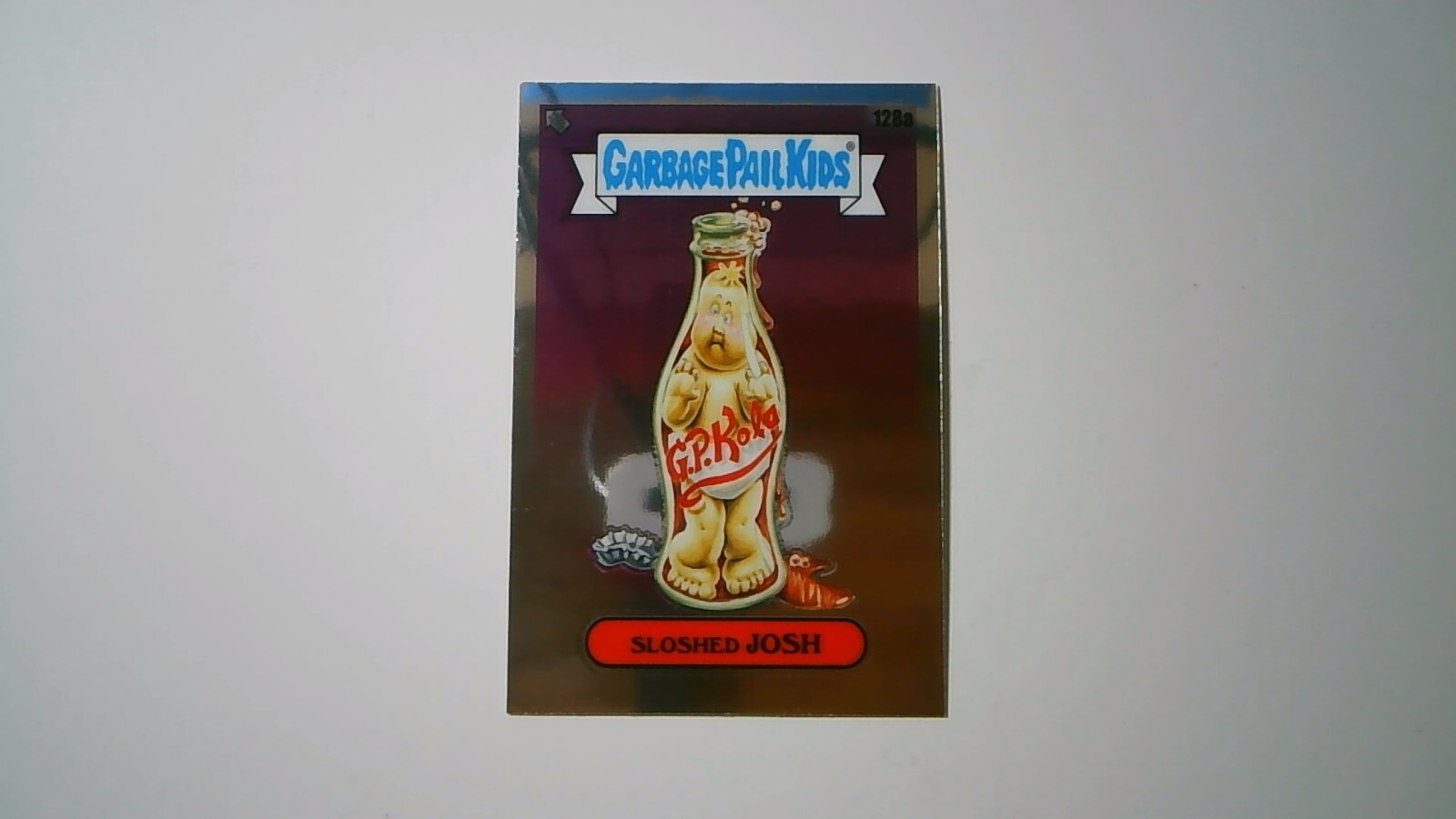 2021 Topps Chrome Garbage Pail Kids Series 4 #128a Sloshed Josh | eBay