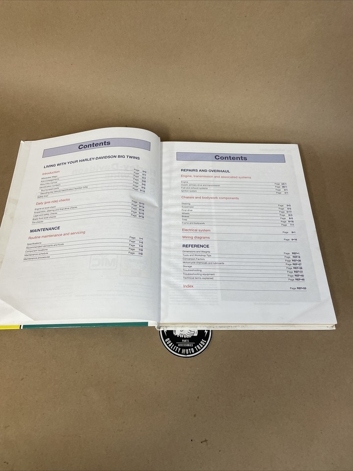 Harley-Davidson Shovelhead & EVO Big Twin Repair Manual, Haynes 2536 ...
