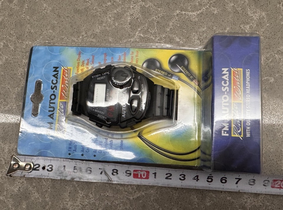 Vintage Radio Watch FM Scanner New | eBay