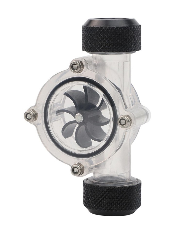 For Computer Cooling Water Flow Meter Computer Cooling Setup Compact ...