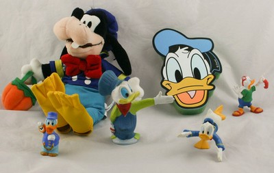 Lot of 6 Vintage Assorted Donald Duck Collectibles Disney Figurines ...