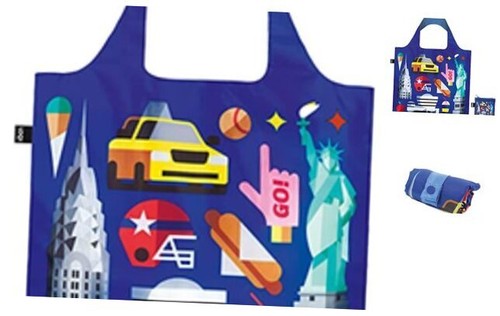 HEY Studio New York Reusable Shopping Bag, Blue | eBay