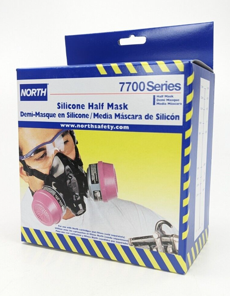 Honeywell North 7700 Series Half Face Respirator (7700-30L) - Size ...