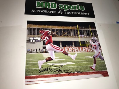 Ian Thomas Indiana Hoosiers IU signed autographed 8x10 football photo D ...
