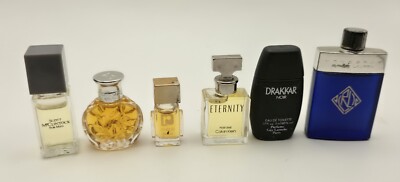 6 VTG High End Perfume miniatures Scott McClintock Ralph Lauren Paco ...